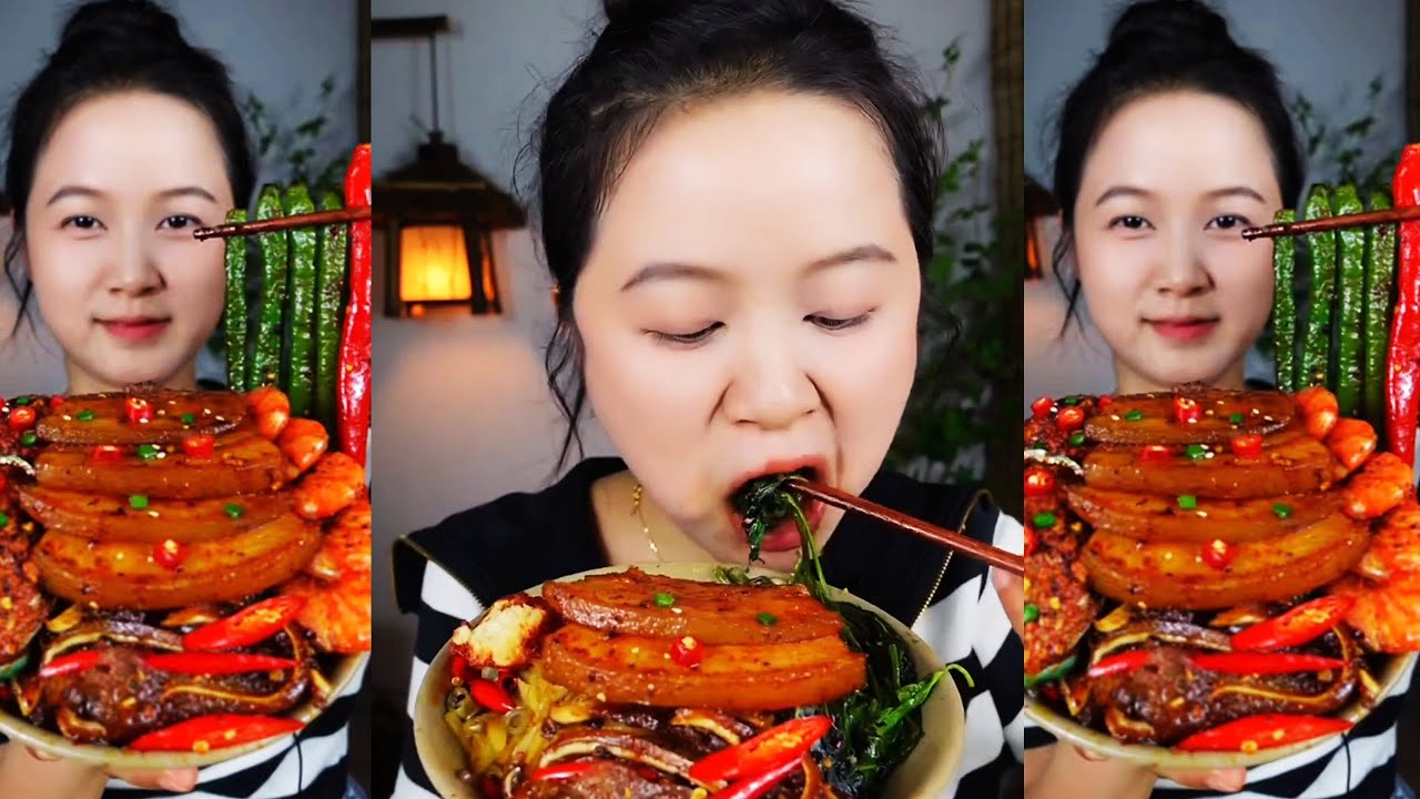 Mukbang | Super Spicy ASMR Food Eating | asmr | yummy food | eating ...
