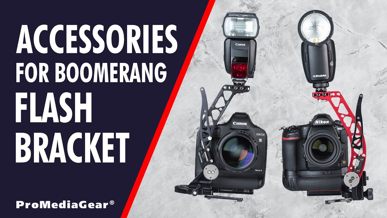 Accessories for Boomerang Flash Bracket, use with Profoto B2, Godox ...