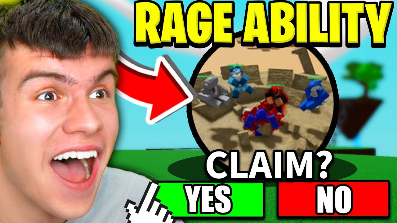 How To Get The RAGE ABILITY + VENGEANCE BADGE In Roblox ABILITY WARS ...