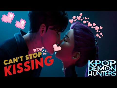 💔CAN'T STOP KISSING - CRAZY KISS |KPOP DEMON HUNTERS