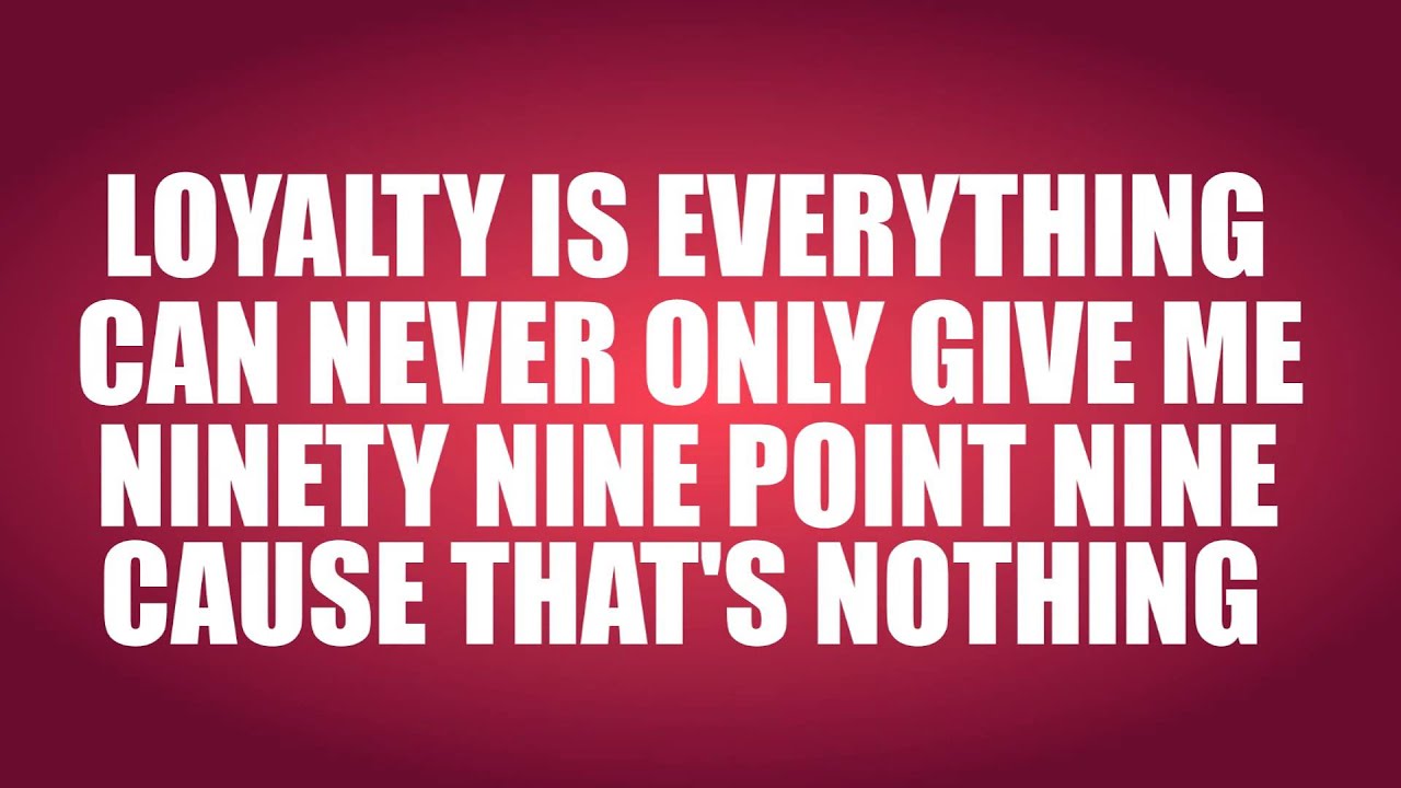 Talent Display Loyalty Is Everything Lyric Video - TALENTDISPLAY - YouTube
