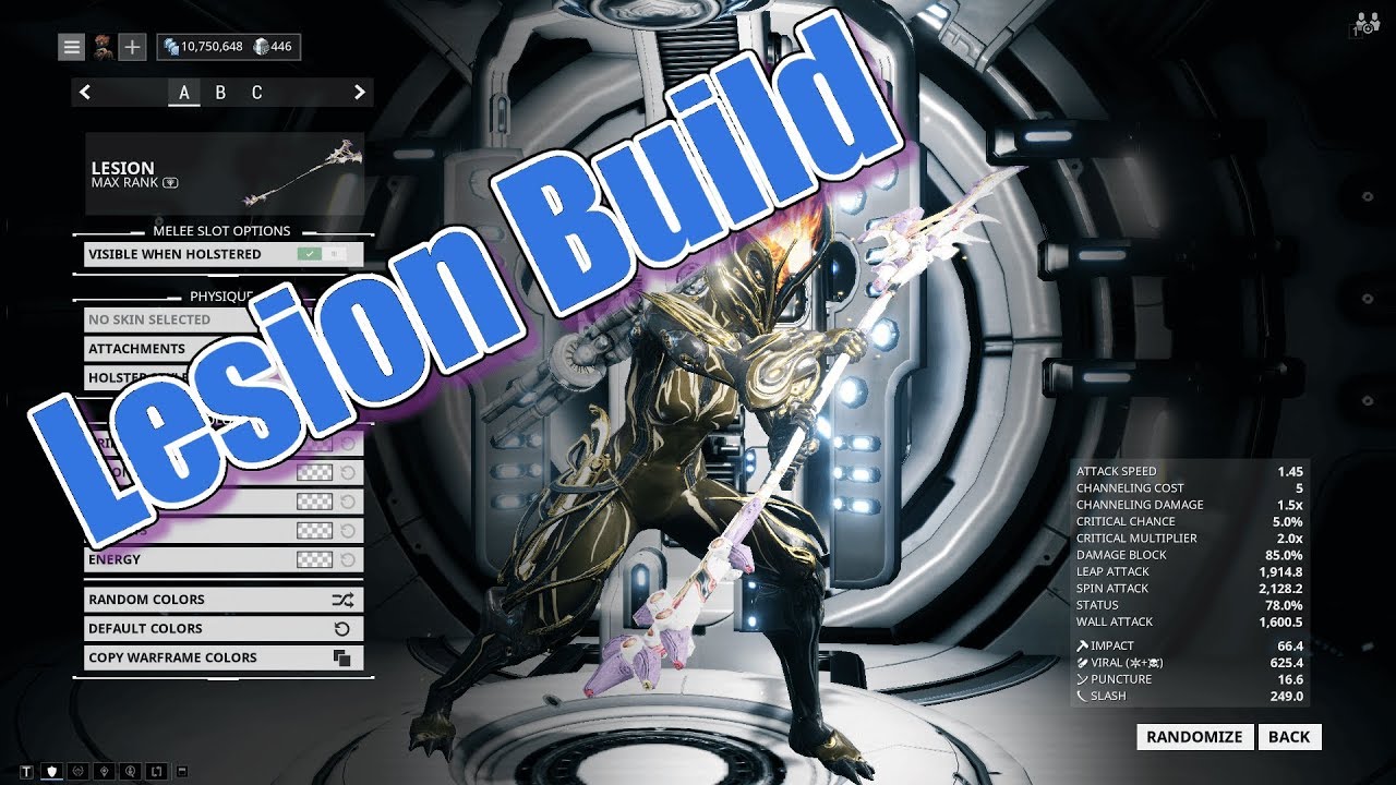Warframe Lesion Build 2018 (2 Forma) - YouTube