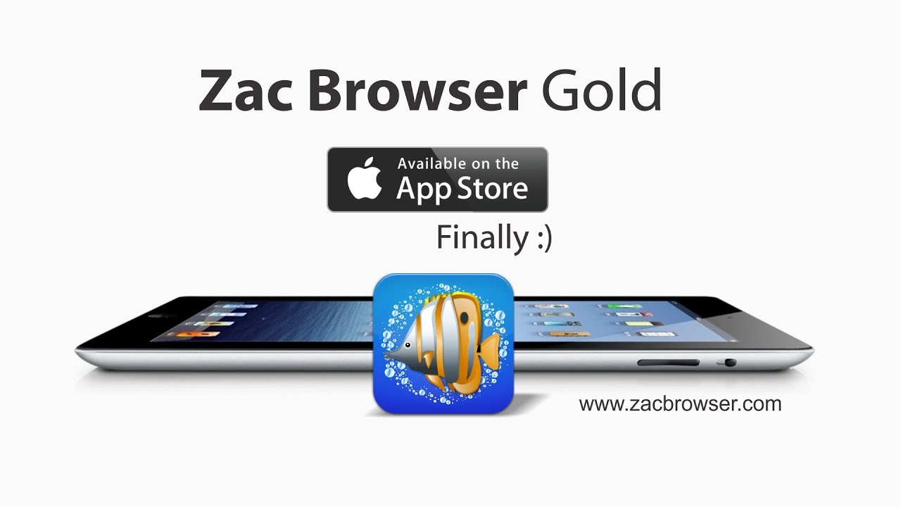Zac Browser Gold for iPad - YouTube