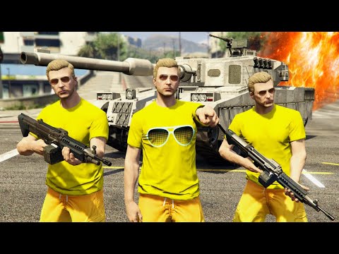 SARI ORDU: KLONLAR CEHENNEMİ (GTA 5 Online Eğlenceli Anlar)