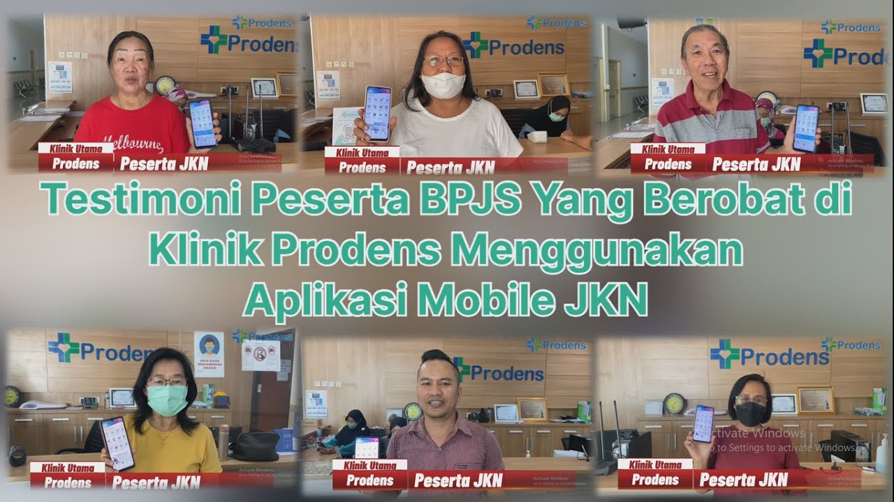 Testimoni Peserta Pemanfaatan Antrol Mobile JKN Di Klinik Prodens - YouTube