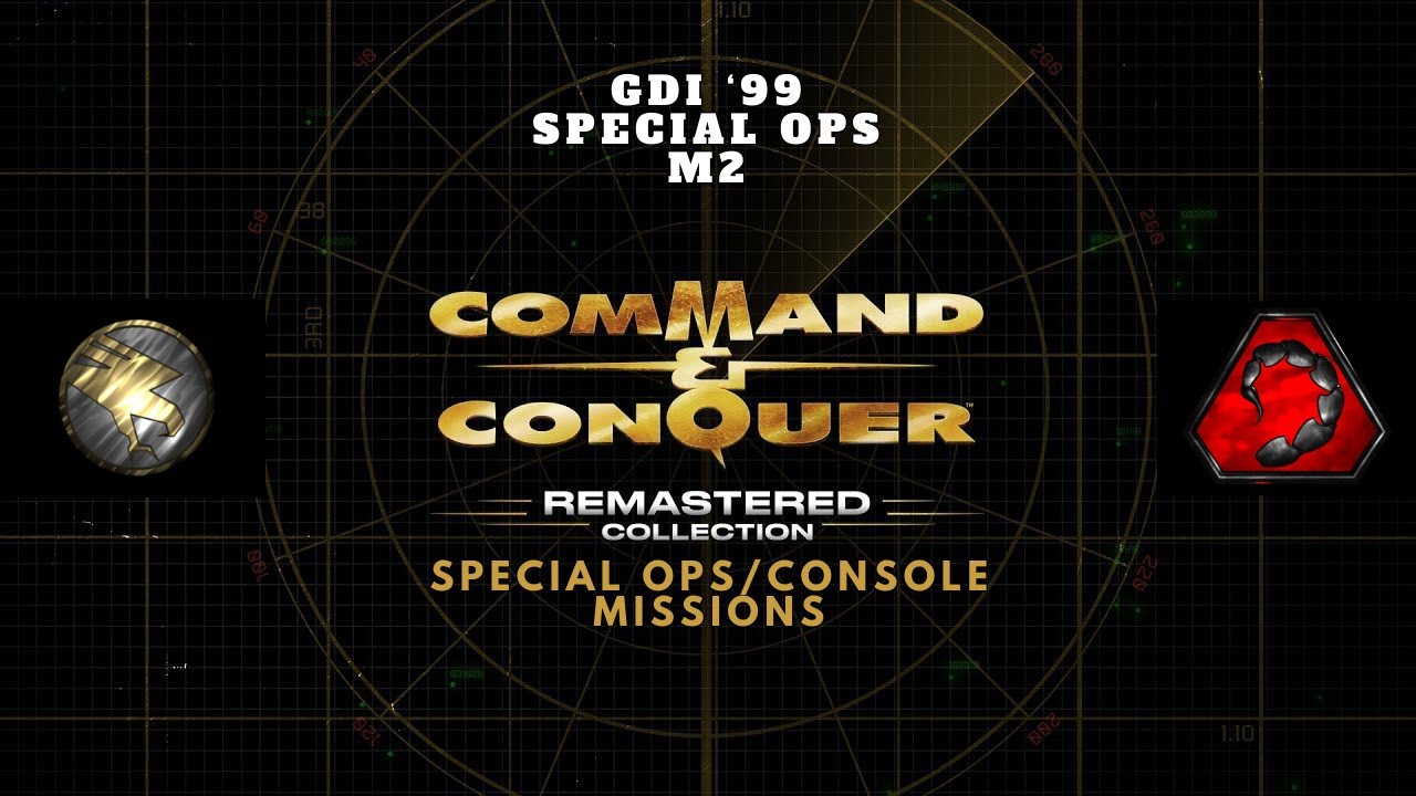 Command & Conquer Remaster - Special Ops [GDI '99 Special Ops M2] - YouTube