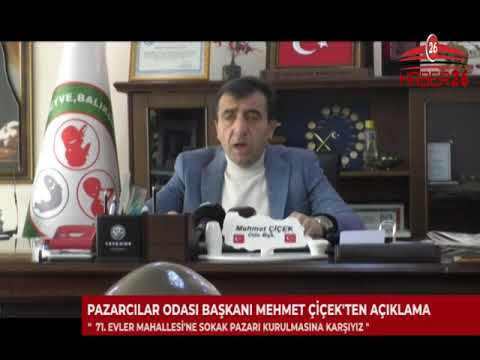 '' 71.EVLER MAHALLESİNE SOKAK PAZARI KURULMASINA KARŞIYIZ ''