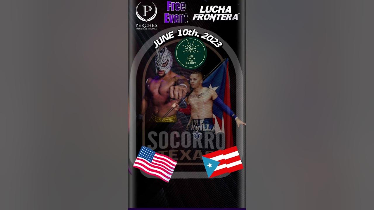 Gino Toldyouso - TX 2023 LUCHA FRONTERA vs El Dragon - YouTube