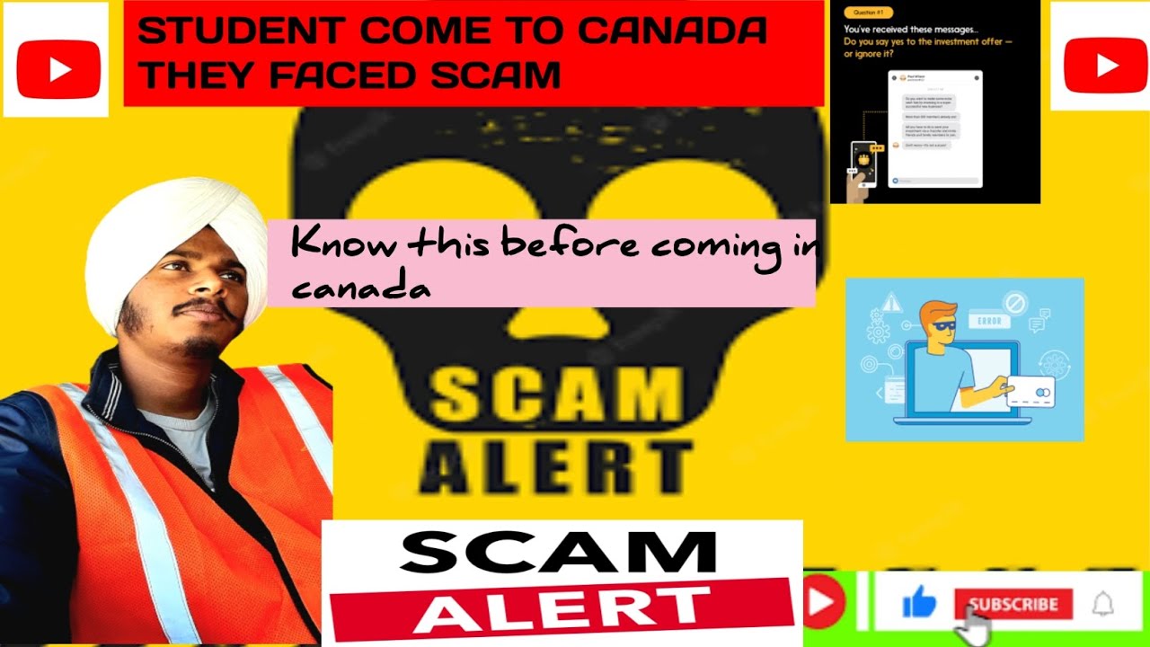 before you coming in canada / scam in canada /very big problem faced by ...