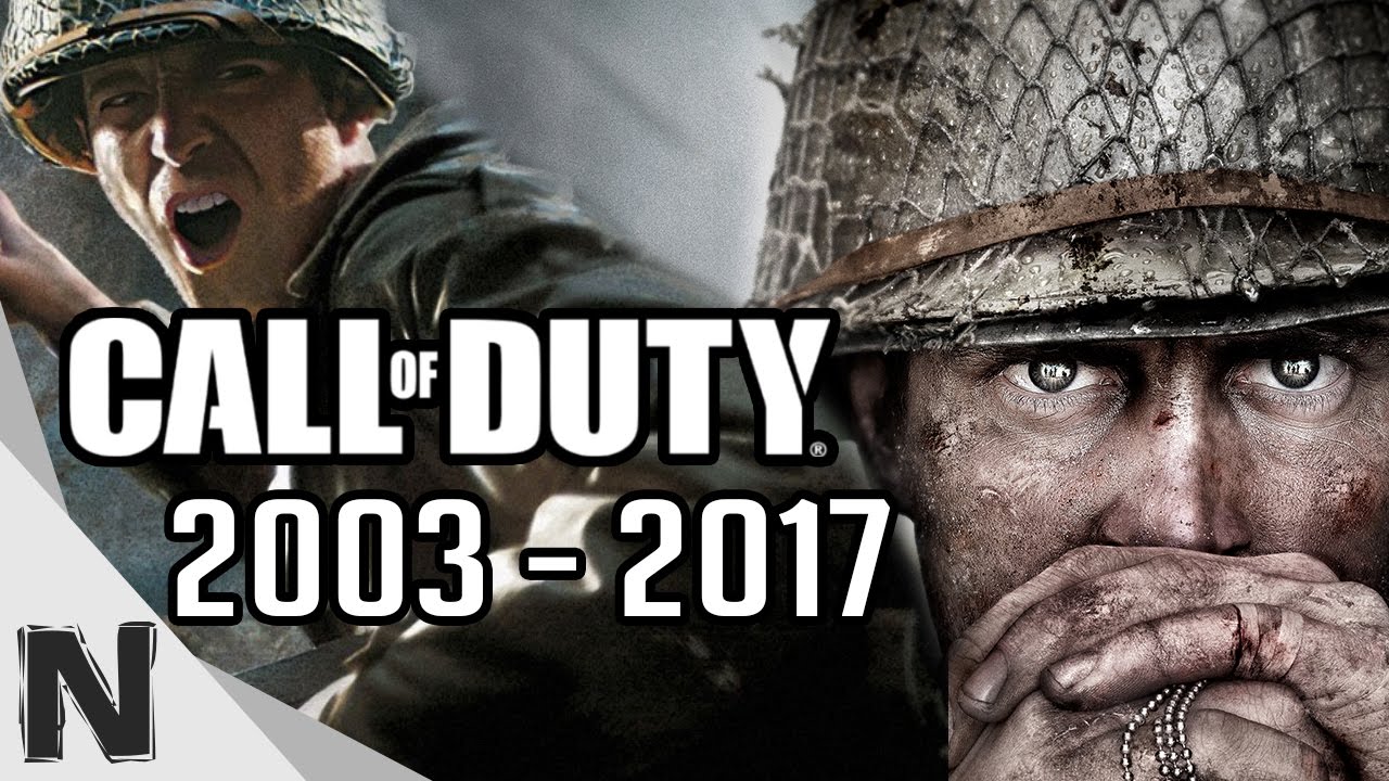All Call of Duty Game Trailers Evolution (2003-2017) CoD History PS4 ...