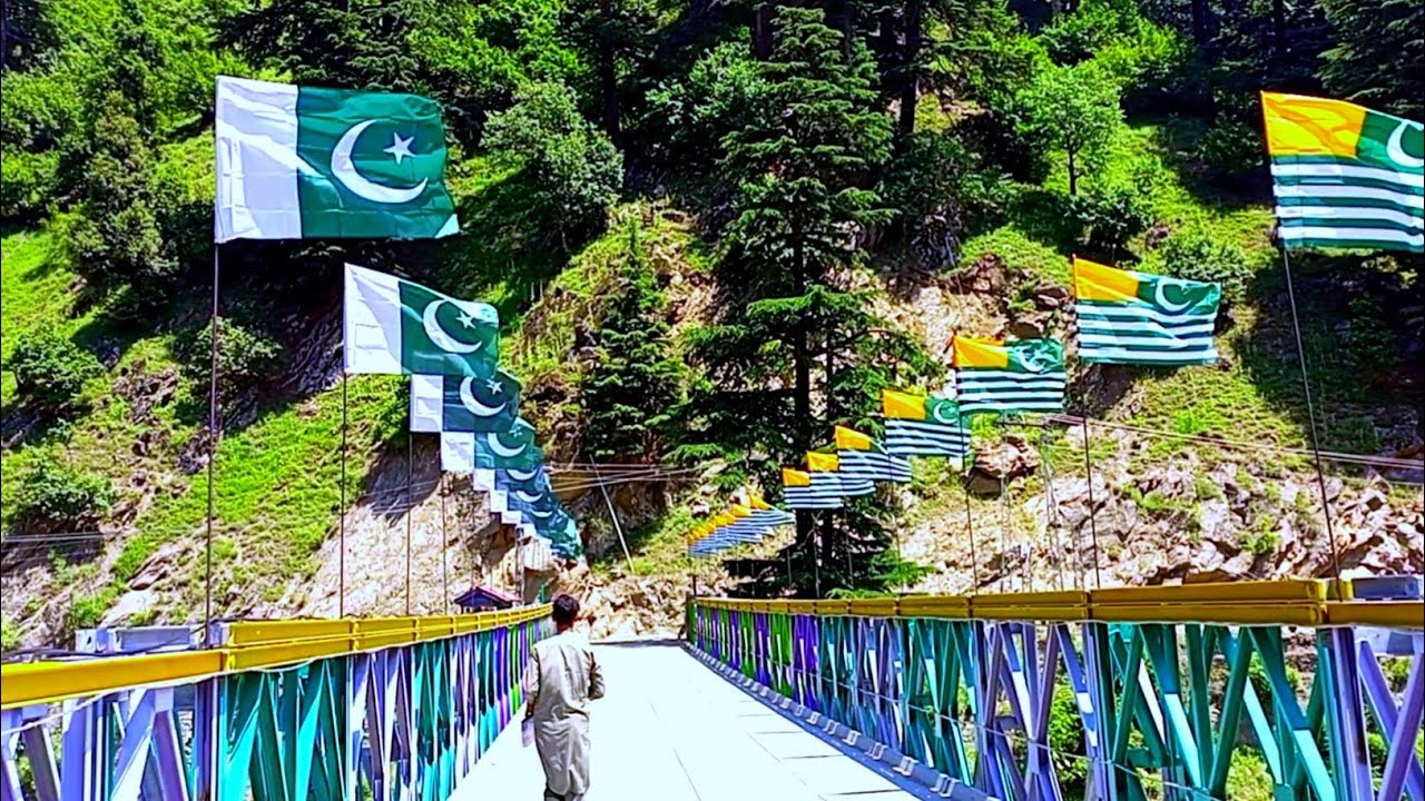 Beautiful View Of Dudhnial Bridge Neelum Valley Azad Kashmir | Dudhnial ...