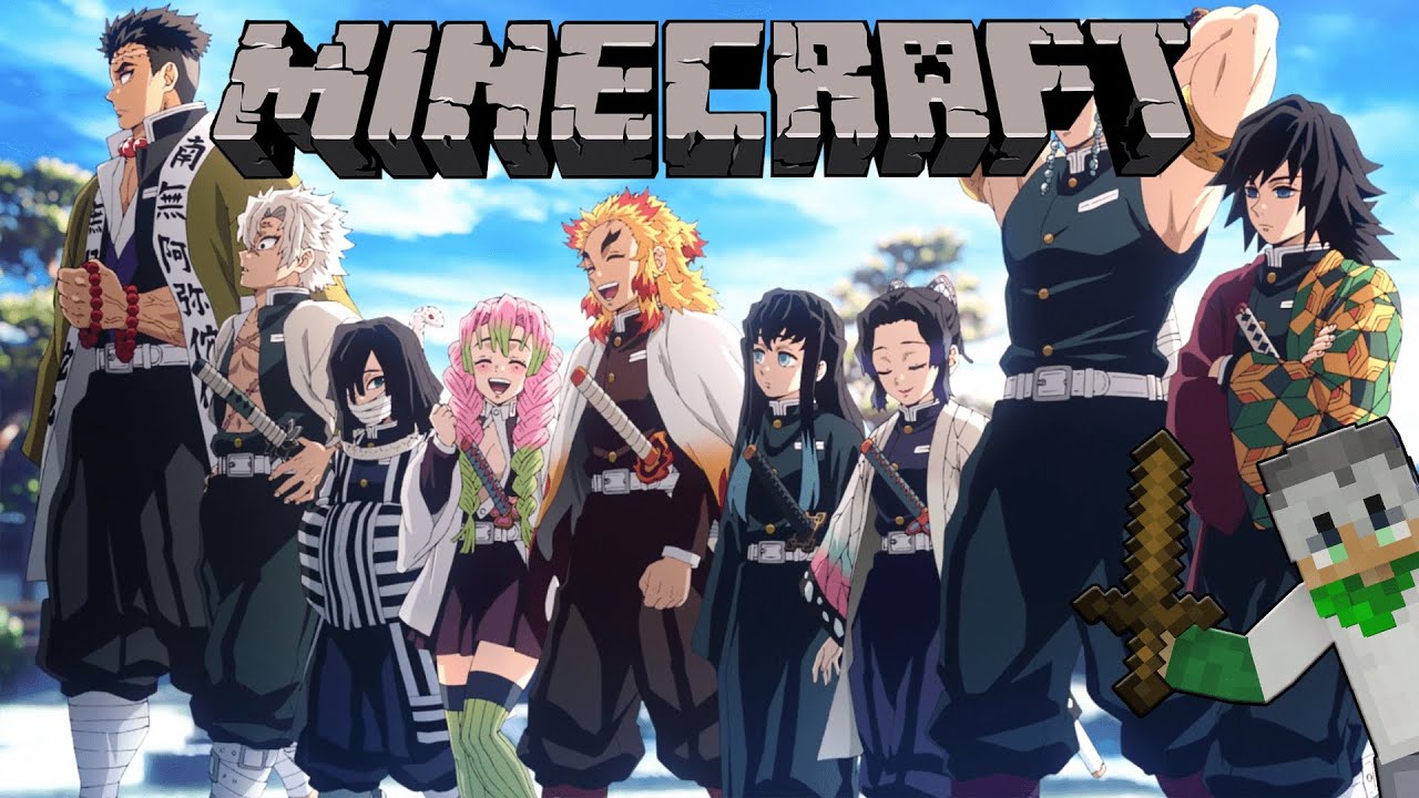 Minecraft Demon Slayer - Defeating ALL Hashira - YouTube