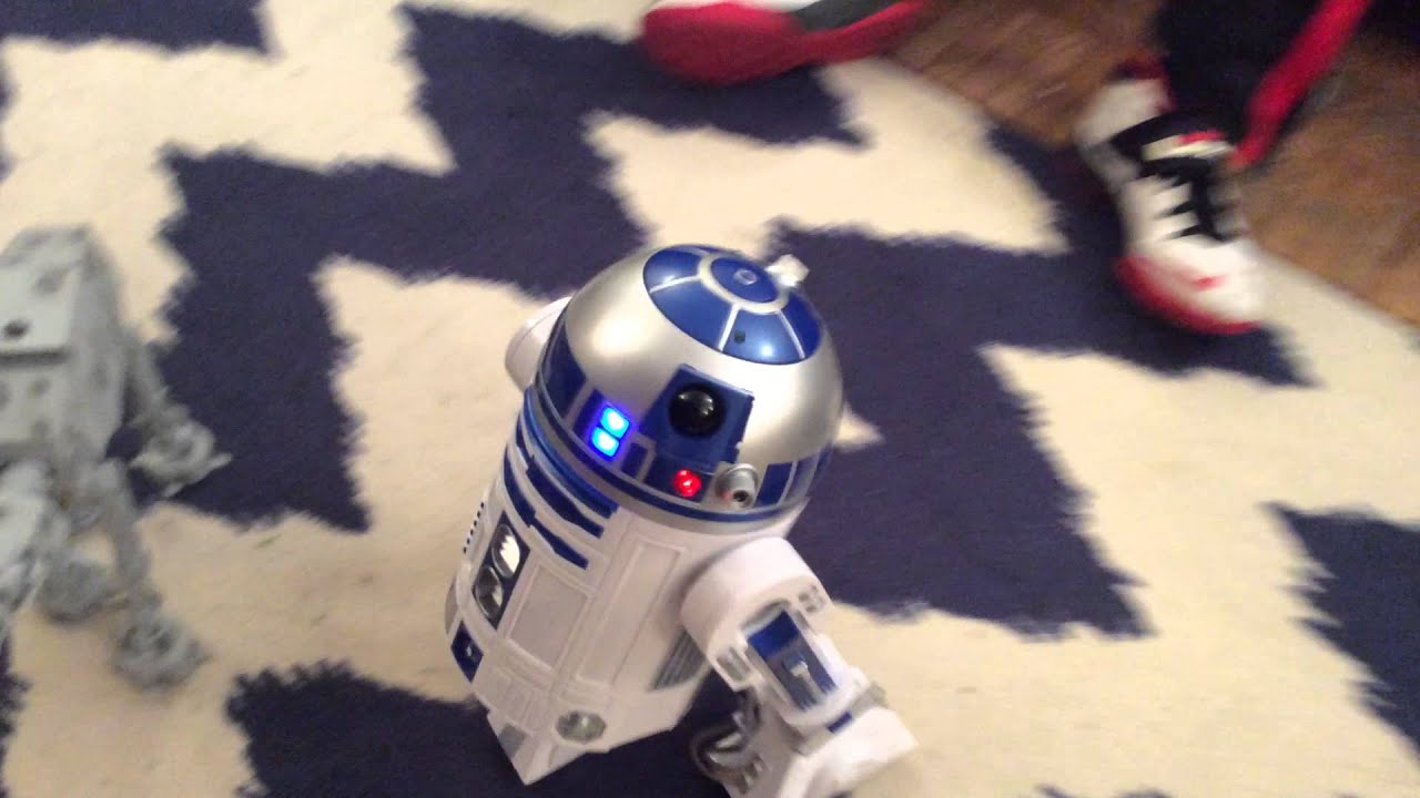 R2-D2™ INTERACTIVE ROBOTIC DROID - YouTube