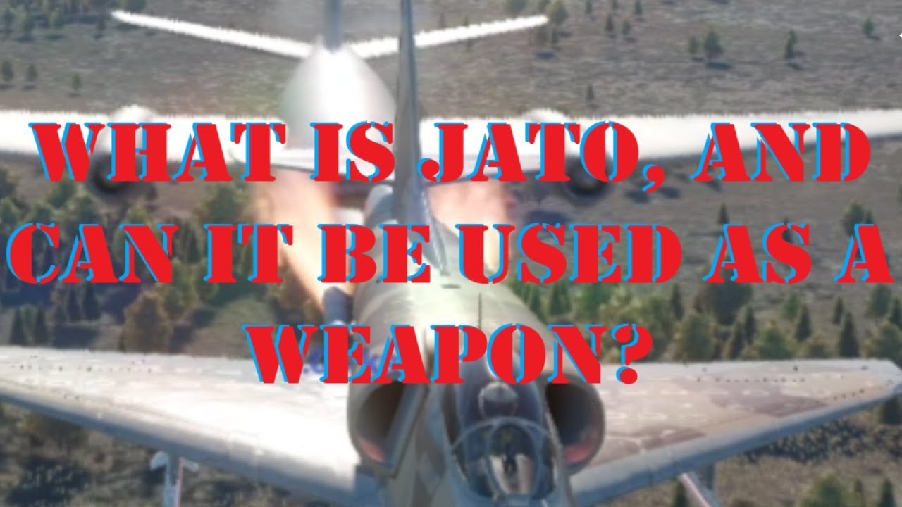What is JATO in War Thunder? Can it be a weapon? - YouTube