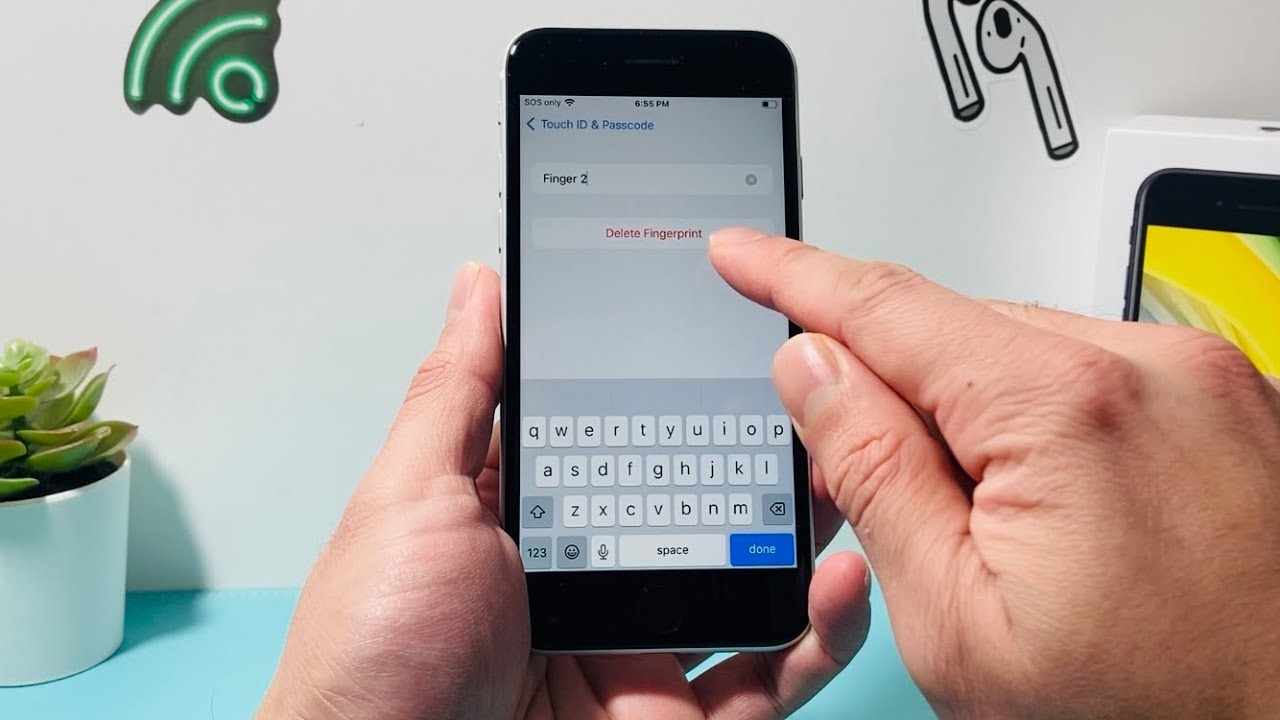 How to Delete Fingerprint on iPhone - YouTube