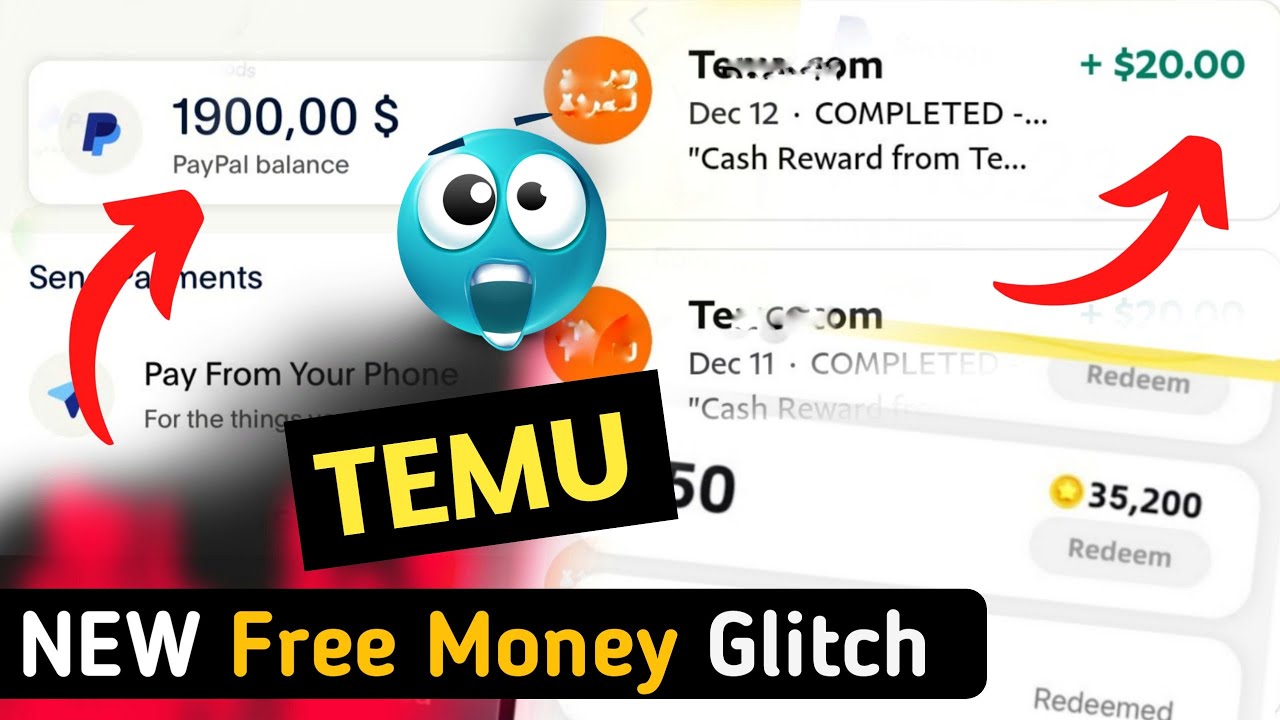 Temu glitch Temu Hack Temu free money method || Temu free gift hack ...