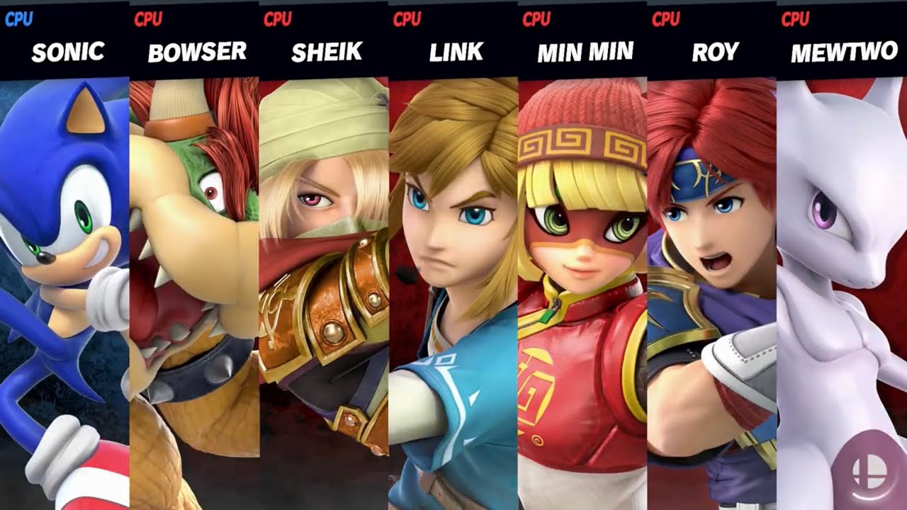 Super Smash Bros. Ultimate - Sonic vs everyone - scouthedog - YouTube