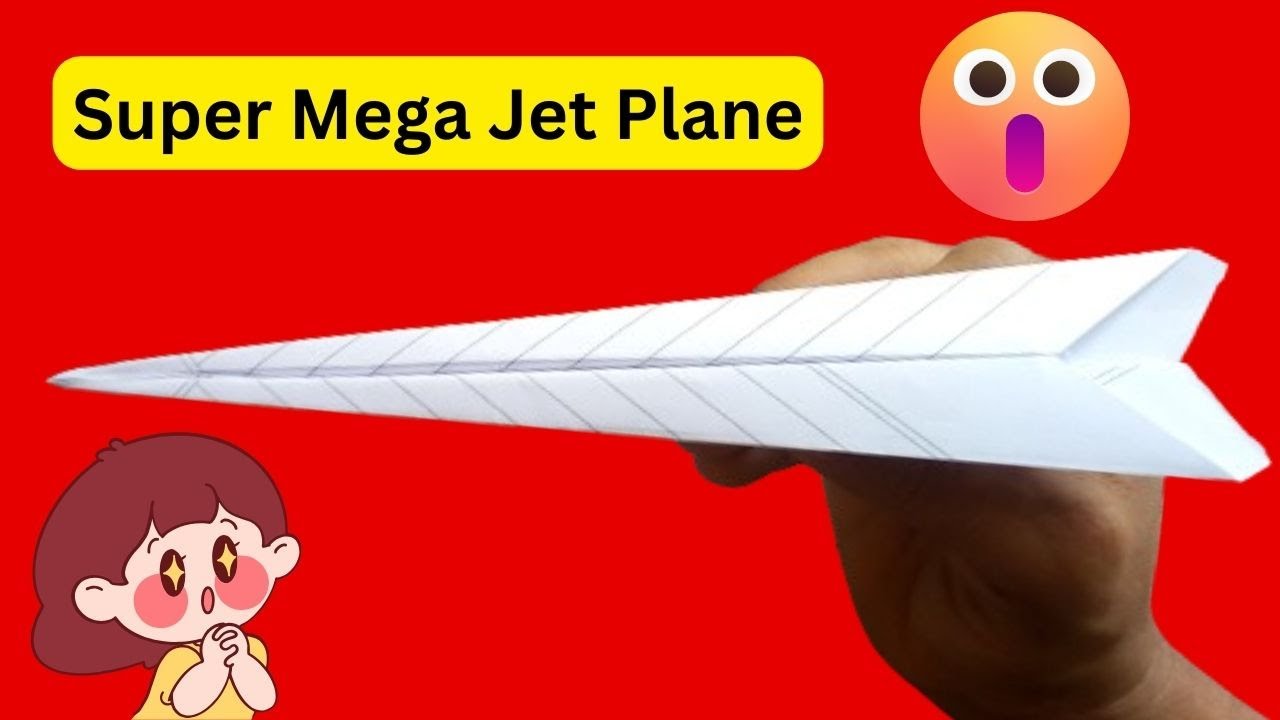 Super Mera Jet Plane | How To Make A Jet Paper Plane - YouTube