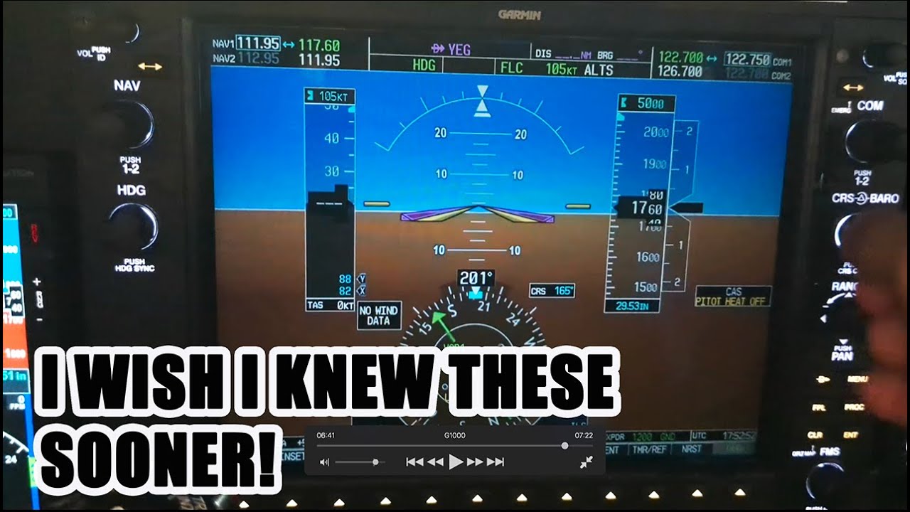 G1000 Basics - YouTube