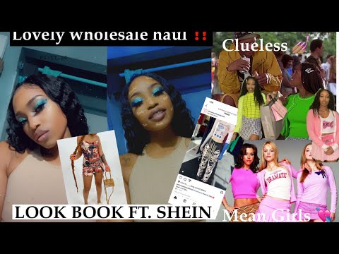 Reeka’s Vlogs: Lovely wholesale try-on haul| Clueless And Mean Girls Iconic look Shein haul 💙💅🏽