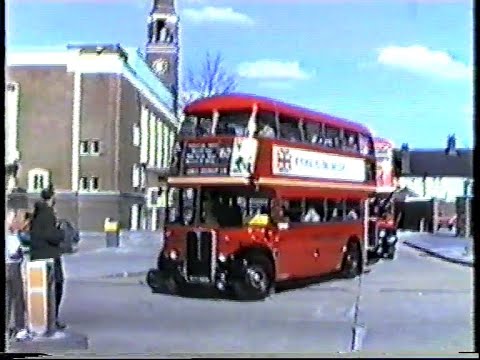 London Transport Buses-Barking RT+RF Bus Rally 1986 - YouTube