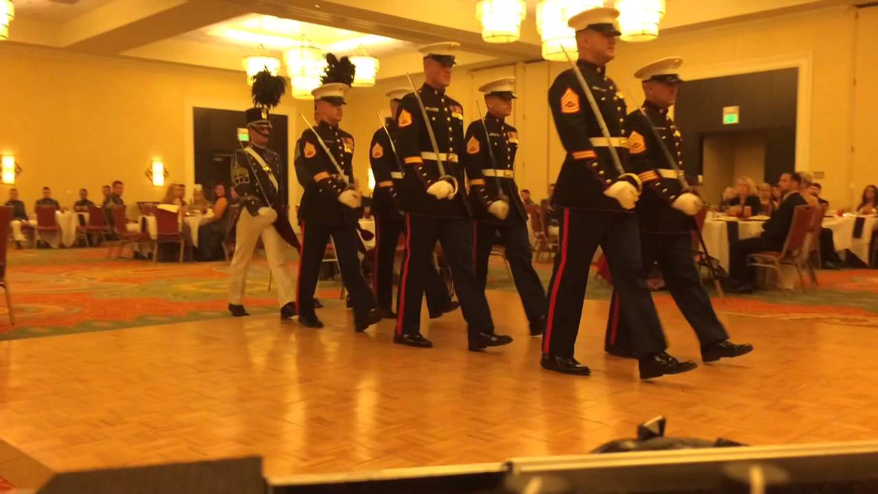 Marine Corps Ball 2015 - YouTube