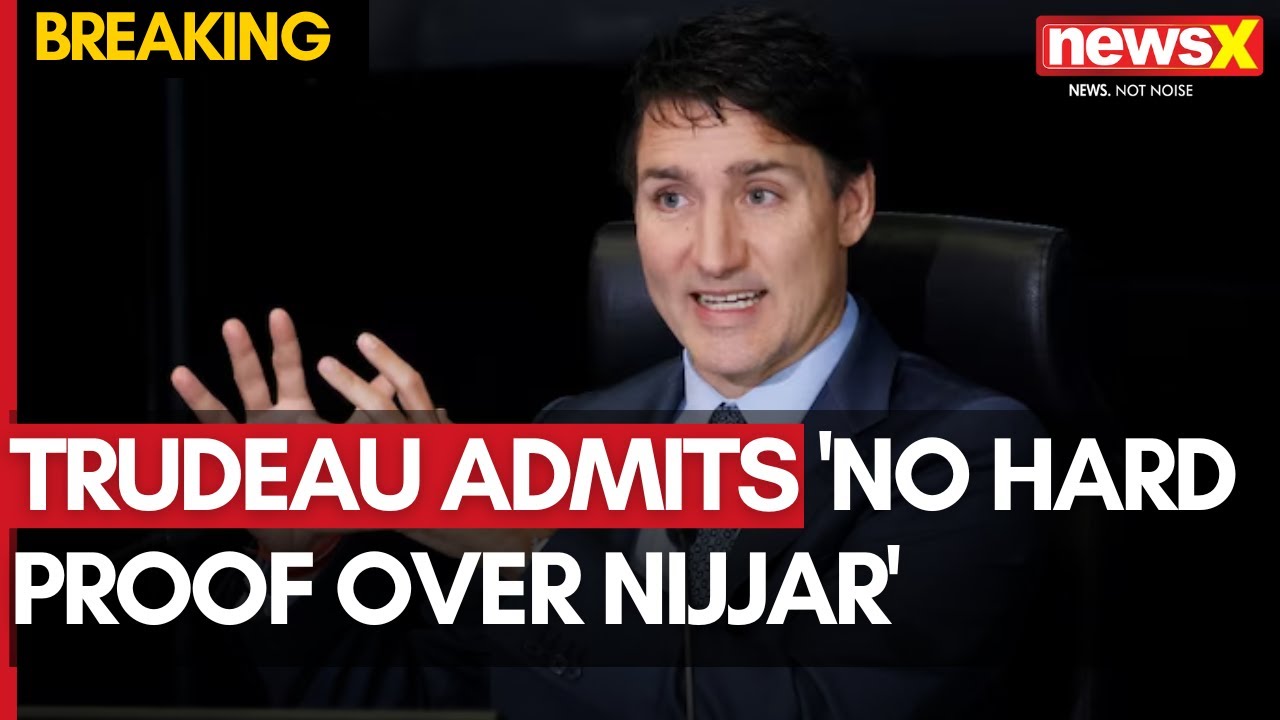 India-Canada Diplomatic Tensions | Trudeau Admits 'No Hard Proof Over ...
