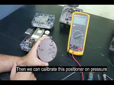 Calibration of DVC 6010 - YouTube