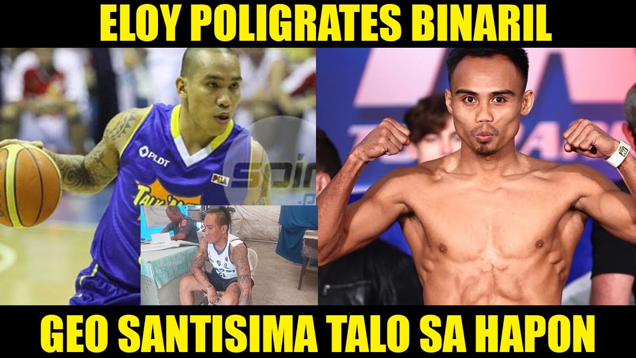 PBA PLAYER BINARIL SA CEBU AT PINOY FIGHTER GEO SANTISIMA BIGO MATALO ...