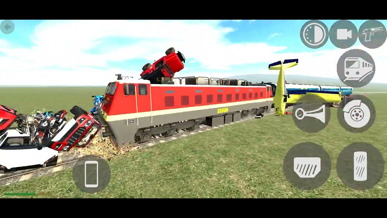 Chuk chuk karti rail 🥰🎮💯train game simulator & train for kids &gaming # ...