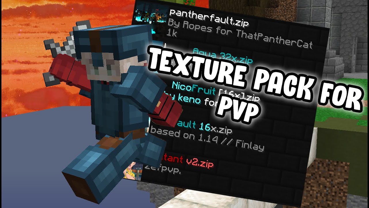 Top 5 BEST Texture Packs for PvP (fps boost textures)!!! - YouTube