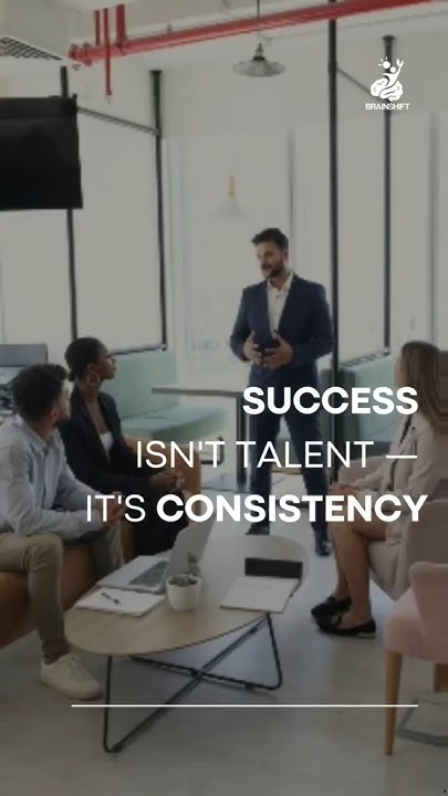 Success Is Not Talent, It’s Consistency: The Real Key to Achieving Goals 🔑 #successprinciples ...