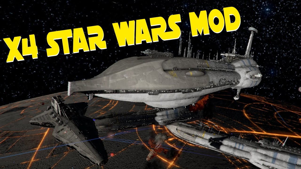 Space Battle Over Coruscant | Star Wars Interworlds Mod for X4 ...