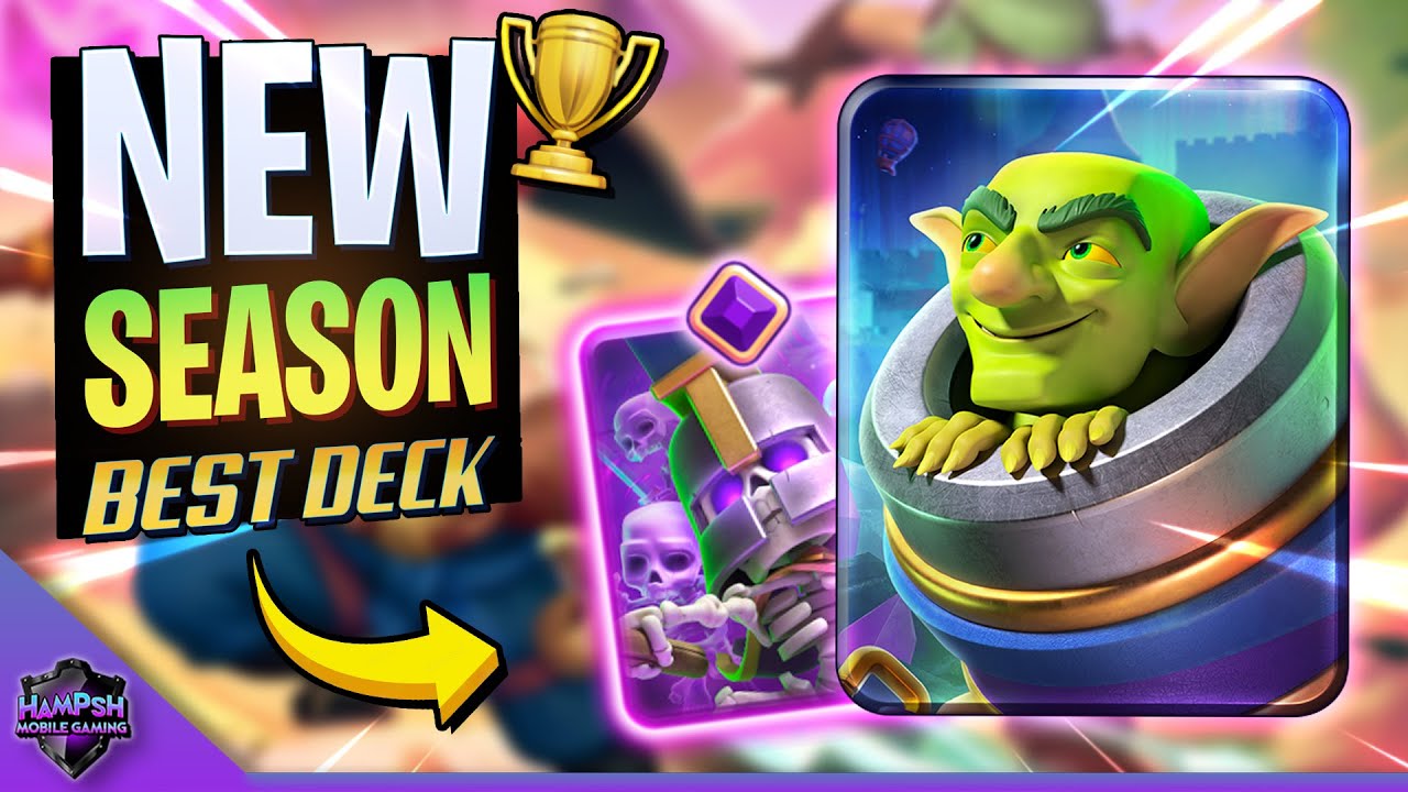 NEW SEASON, NEW META! The BEST Deck in Clash Royale Right Now 🏆 | Evo ...