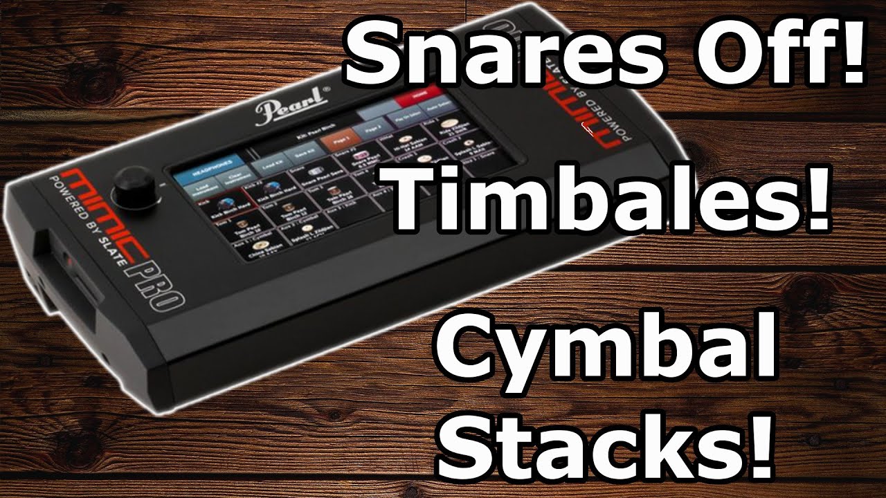 Pearl Mimic Pro - New Sounds WITHOUT Sample Imports! | The eDrum ...