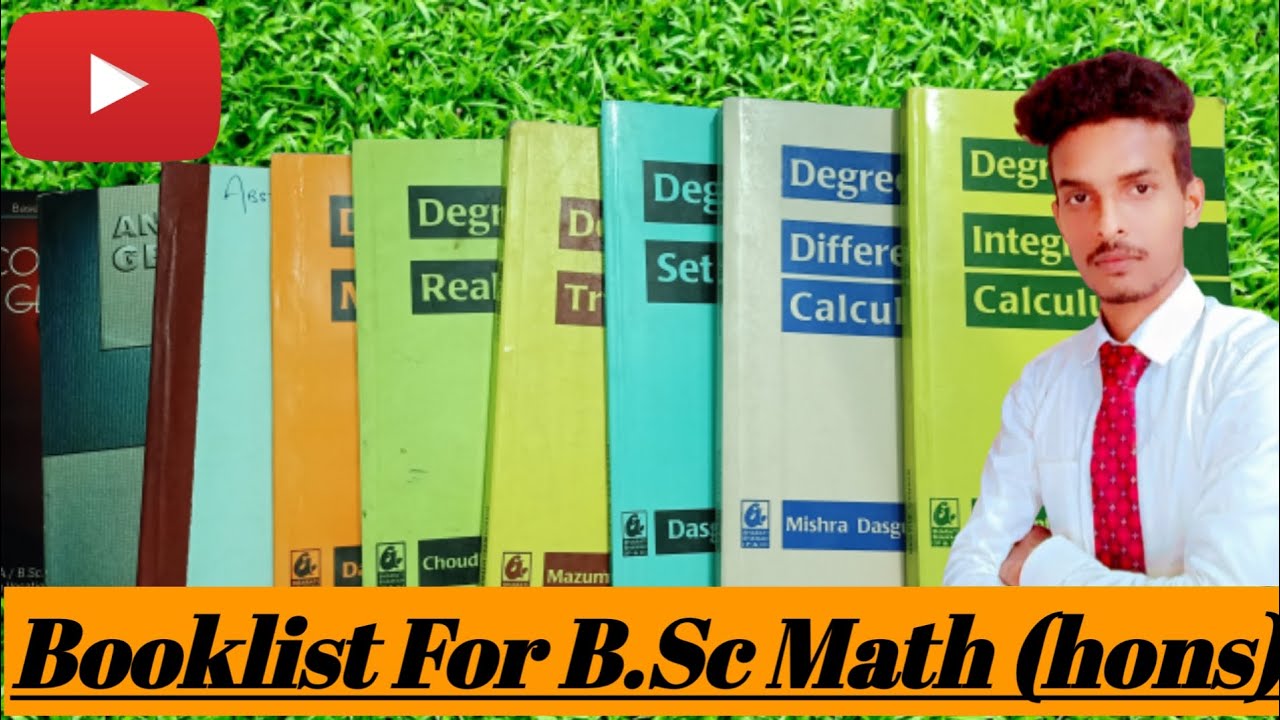 Booklist for B.Sc Math (hons) 1st Year [By- Dasgupta Prasad] - YouTube