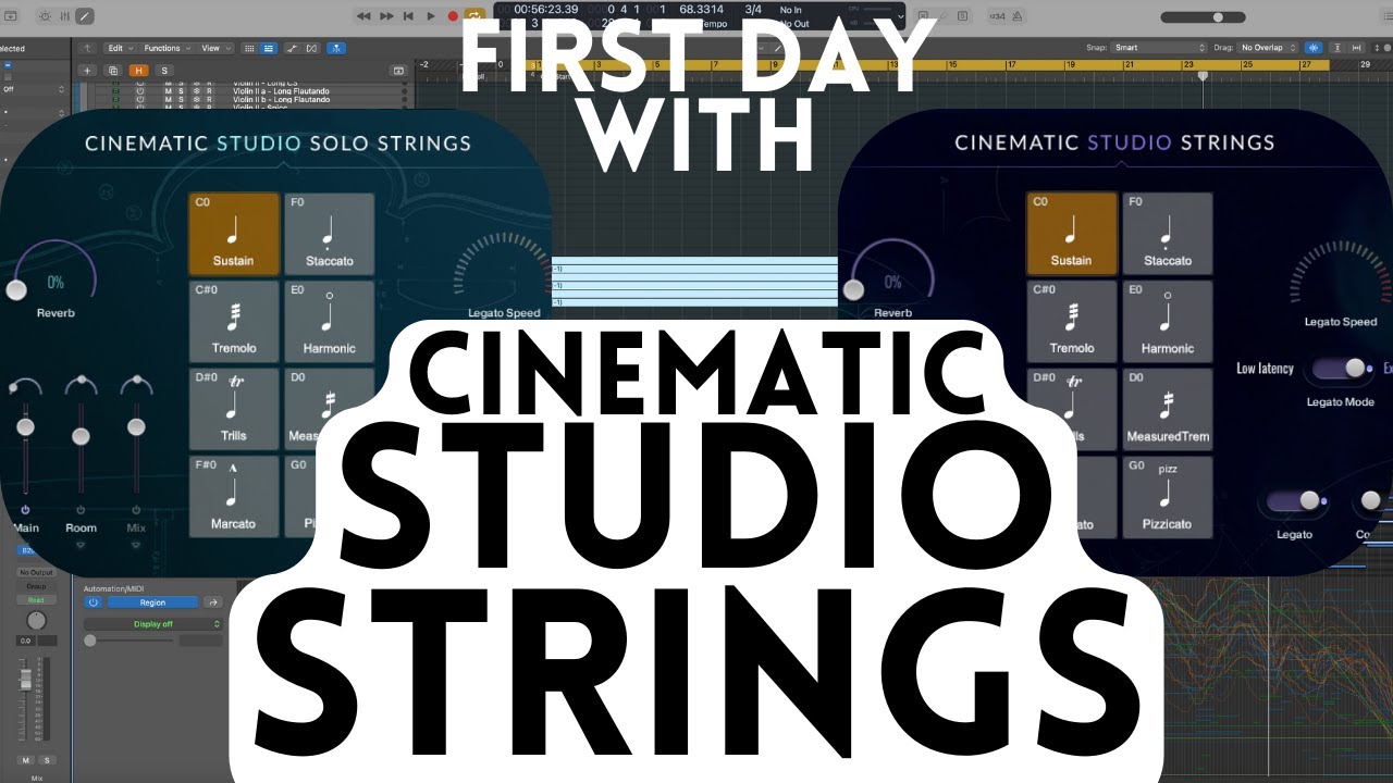 First day with Cinematic Studio Strings (and CSSS!) - goodbye BBC SO ...
