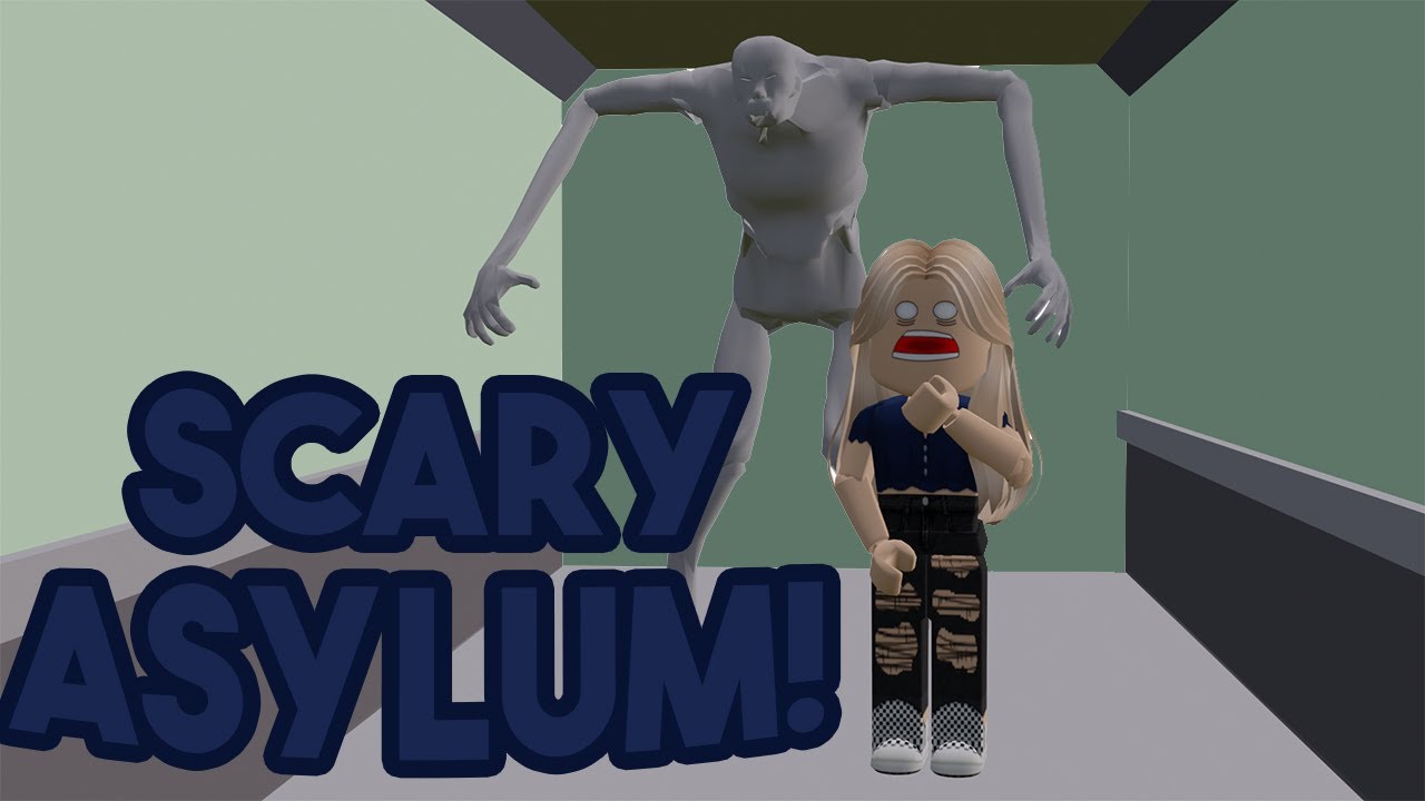 i got lost in a roblox asylum... roblox scary game - YouTube