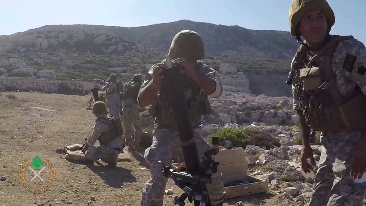 Lebanese army - navy commandos (Lebanese navy seals) maneuver - YouTube