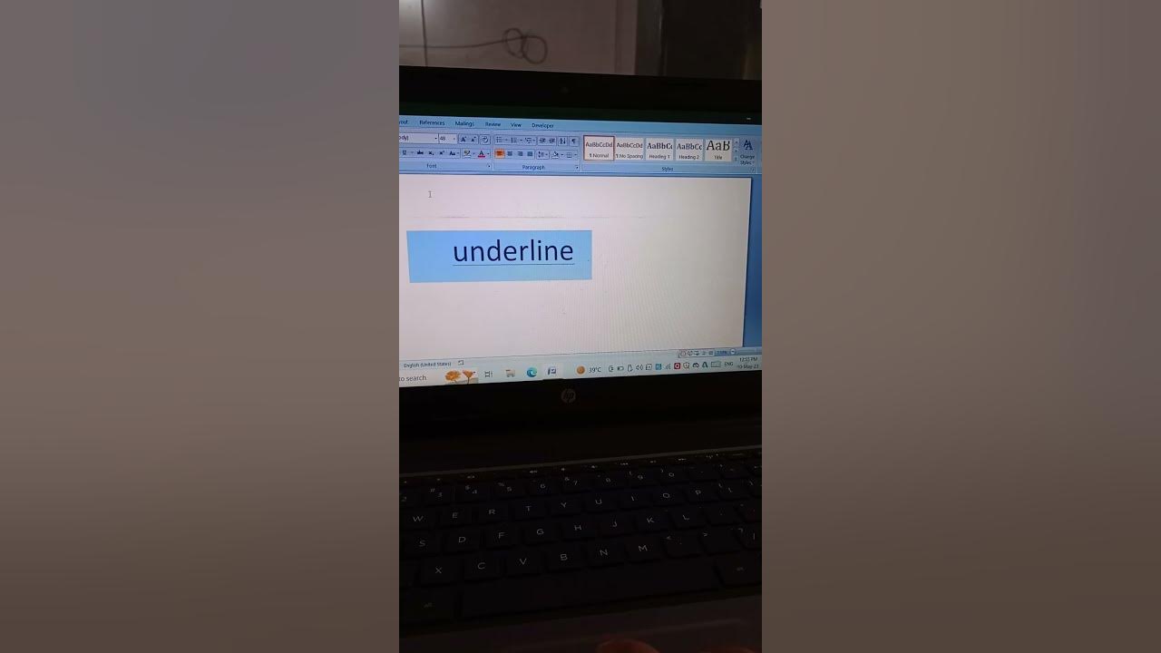 Underline Any Words Shortcut Key Leptop pc YouTube underline-any-words-shortcut-key-leptop-pc-youtube