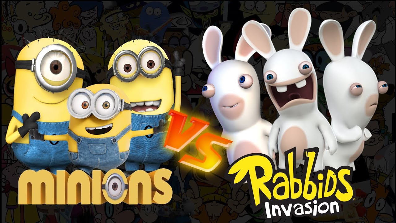 Rabbids Vs Minions
