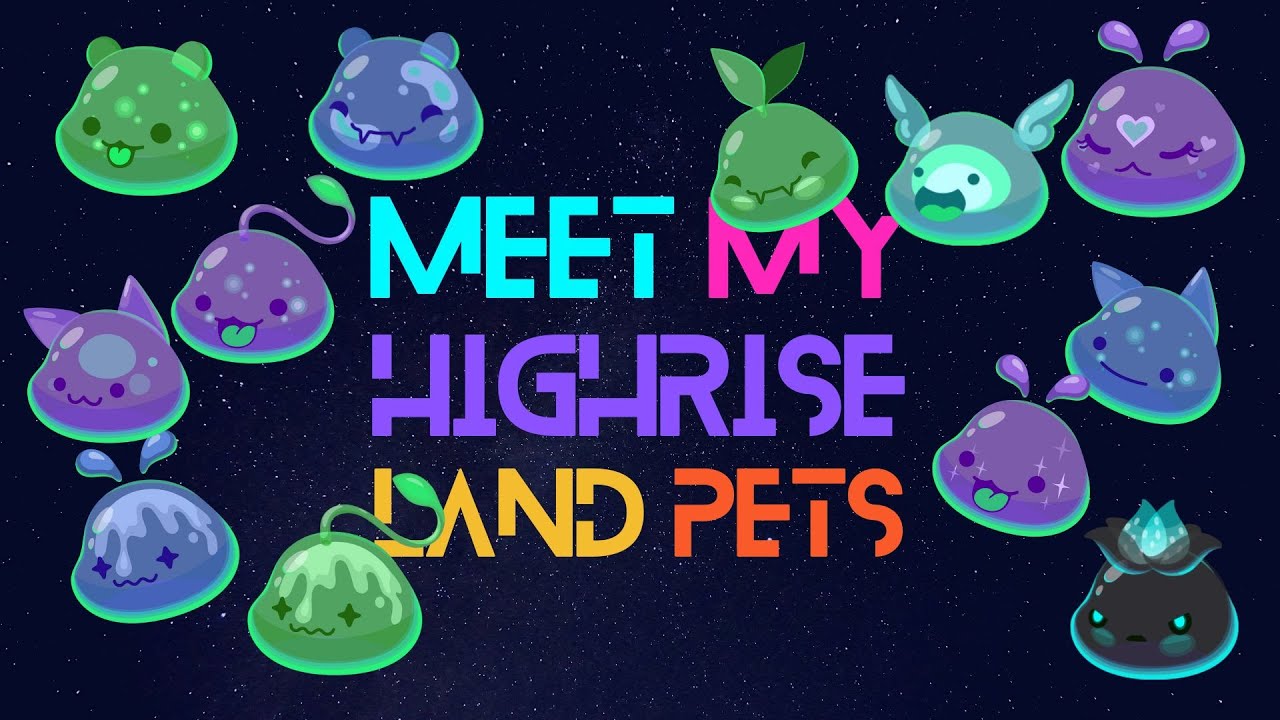 Meet My HighRise Land Pets - YouTube