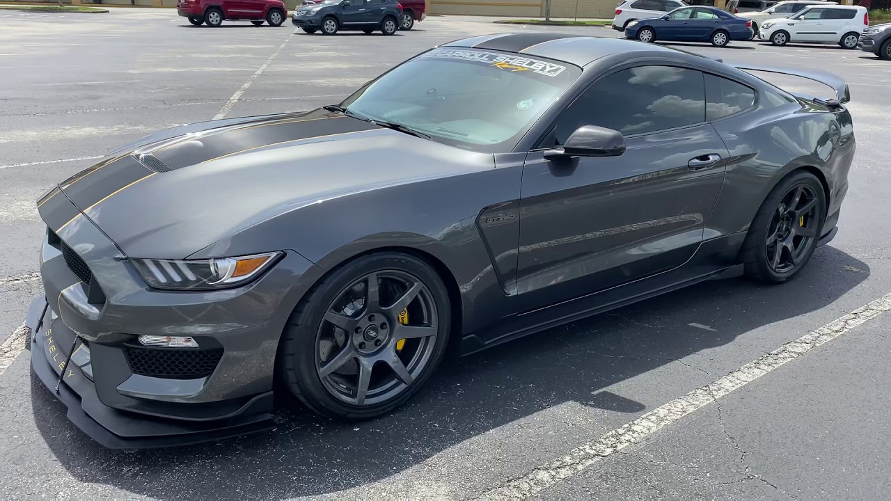 2017 GT350 walk around with mod list. - YouTube