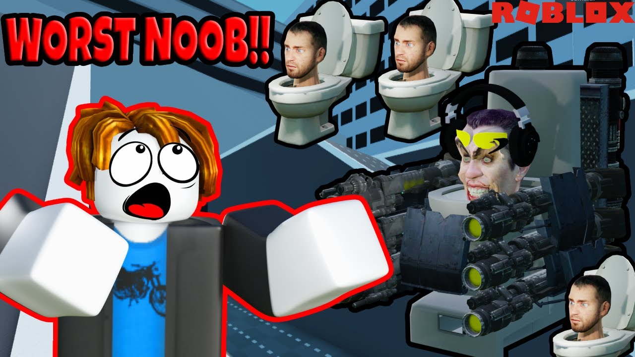 ROBLOX NOOB TRIES BEATING ROBLOX SKIBIDI TOILETS HARD MODE! - YouTube