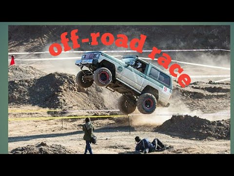 Off-road, autocross sprint race. SUV class 1300cc - YouTube