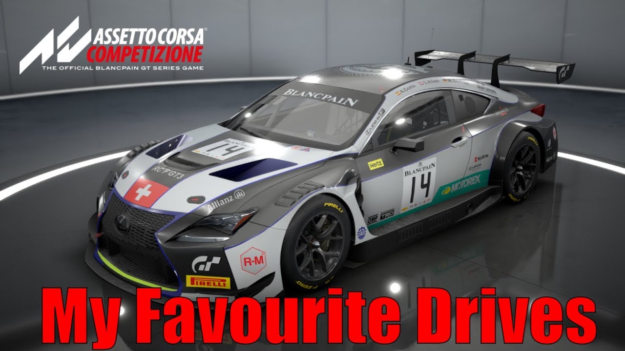 5 of the Best Car/Track Combos in Assetto Corsa Competizione - YouTube
