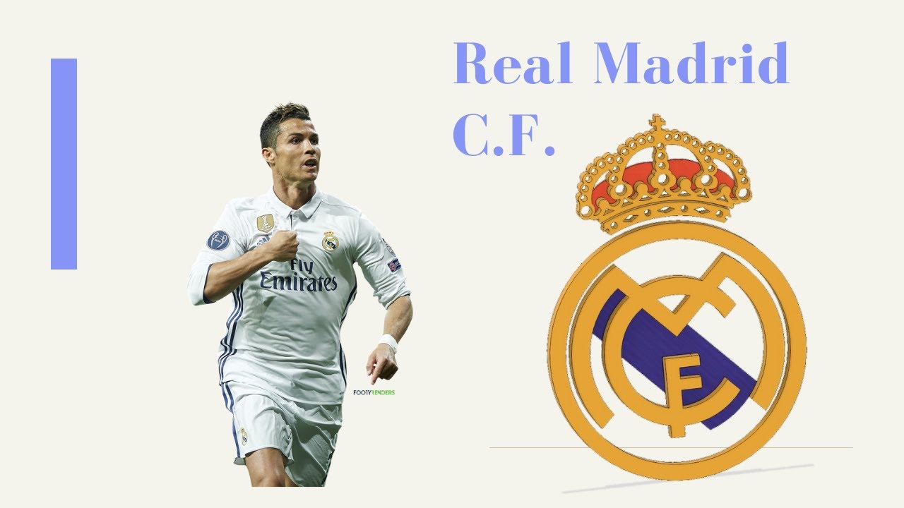 Real Madrid 3D Logo Animation - Print With 3D Printer - YouTube