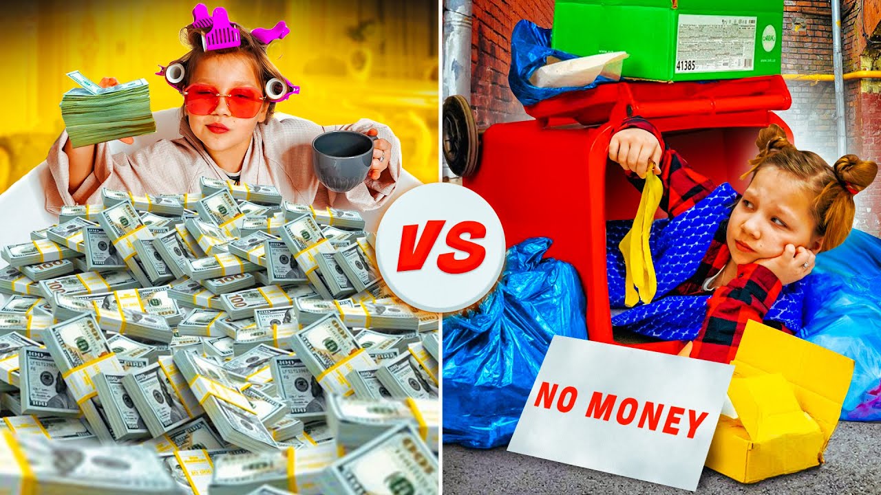БОГАТОЕ УТРО vs. БЕДНОЕ УТРО! 2 ТИПА ЛЮДЕЙ утром! Rich vs Poor Morning ...