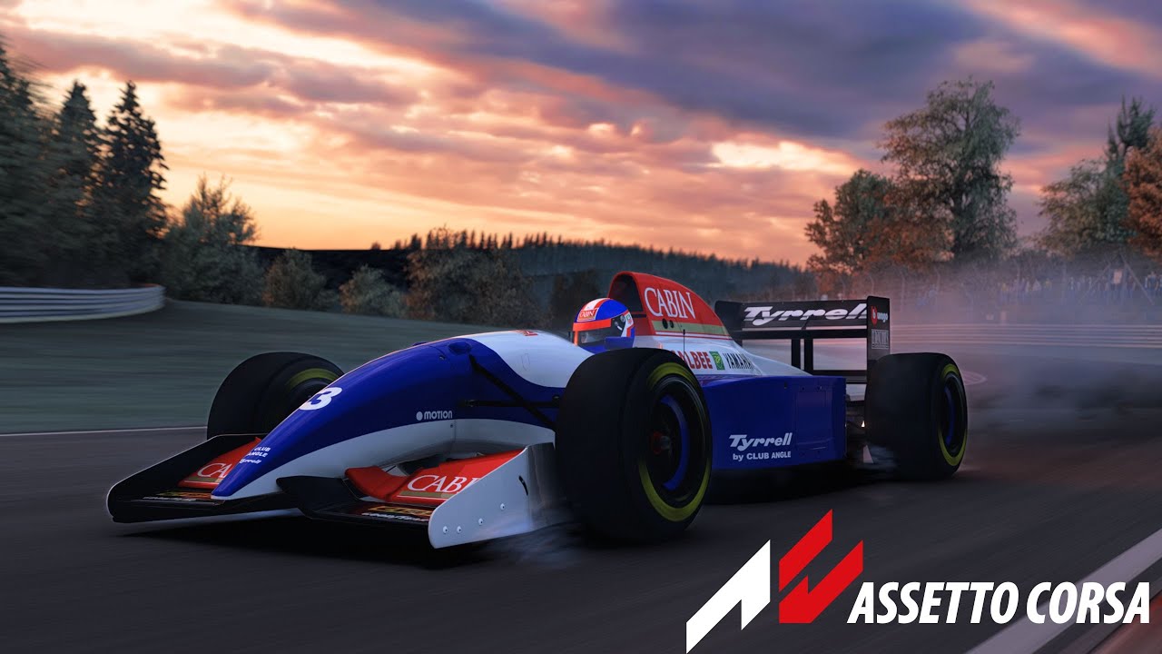 F1 Tyrrell 021 -1993 - Early Morning at Nordschleife - YouTube