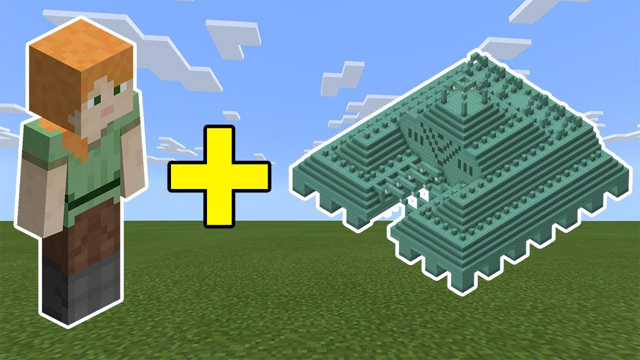 I Trapped Alex inside an Ocean Monument in Minecraft - Here's WHAT ...